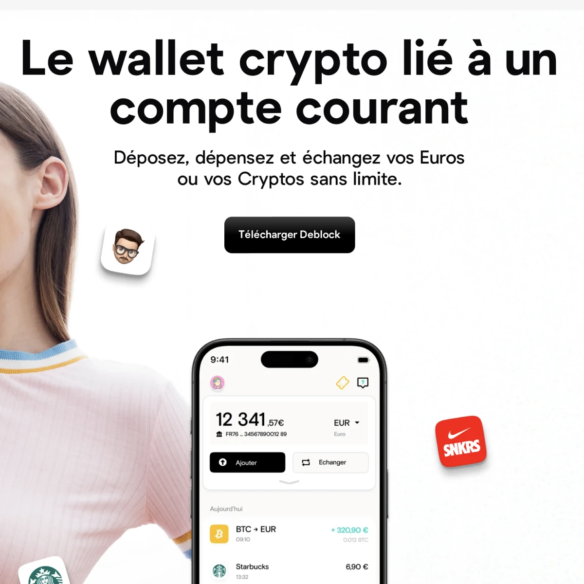 Deblock avis 2025 : un compte bancaire lié à un wallet crypto